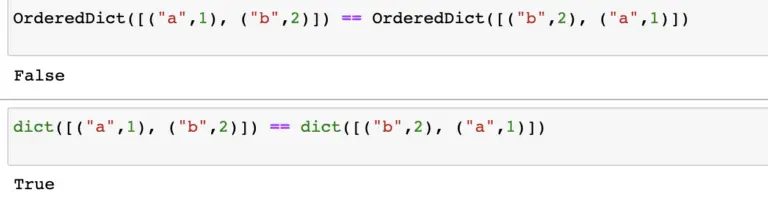 Python Collections Module Programmathically