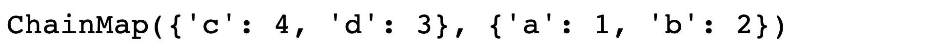 Python Collections Module Programmathically