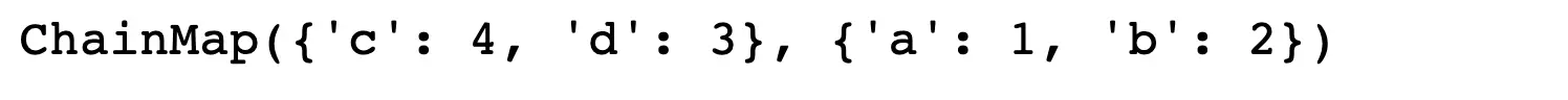 Python Collections Module Programmathically